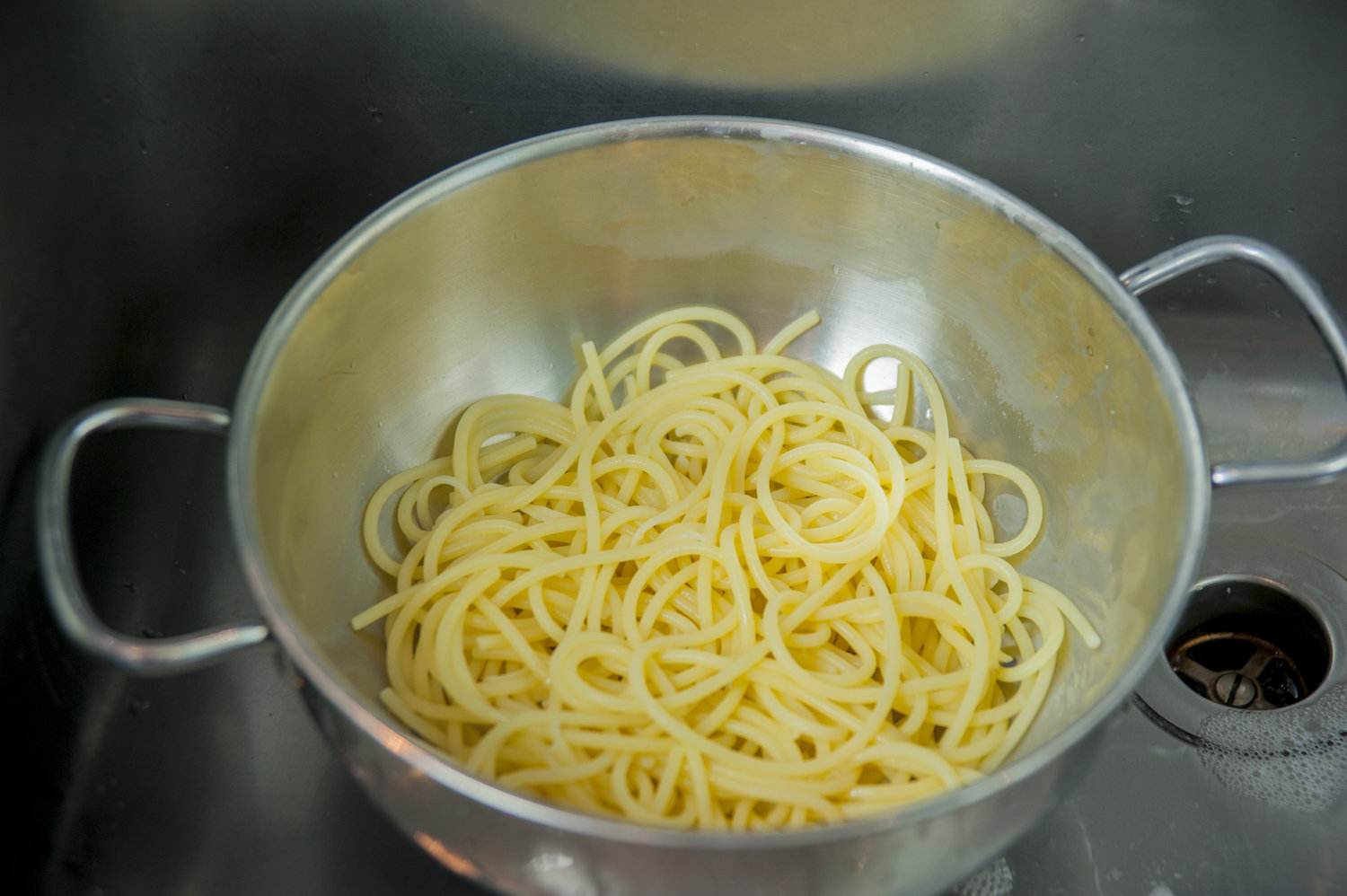 You've Been Straining Pasta Wrong Your Whole Life | CafeMom.com