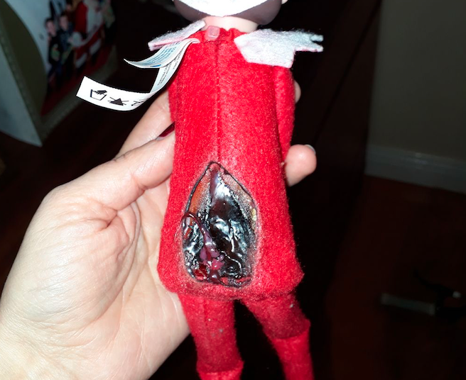 Firefighters Issue Urgent Warning After Elf on the Shelf Almost Burns ...