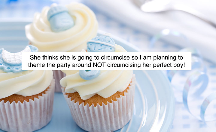 Woman Plans Anti-Circumcision Themed Baby Shower for Pregnant Friend ...