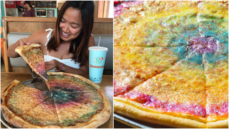 This Unicorn Pizza Is Topped With Rainbow Glitter | CafeMom.com