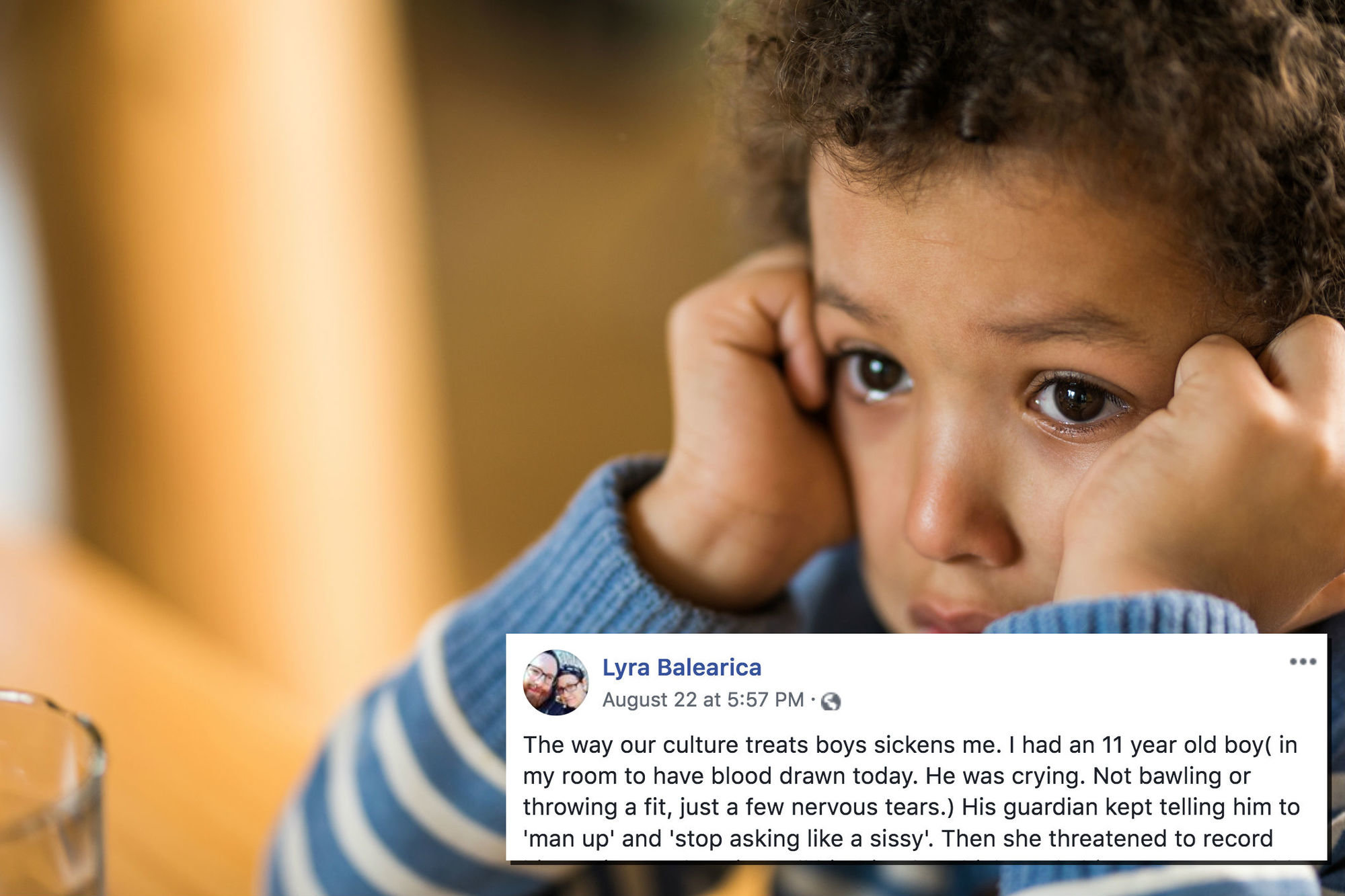 Woman's Rant After an Adult Shames Crying Boy is Everything | CafeMom.com