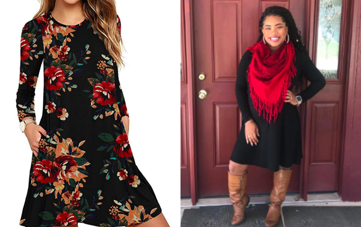 This Flattering Dress Is Perfect for Every Fall Outing | CafeMom.com