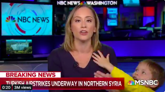 Reporter's Boy Interrupts Her TV Segment, Cracking Up Moms | CafeMom.com