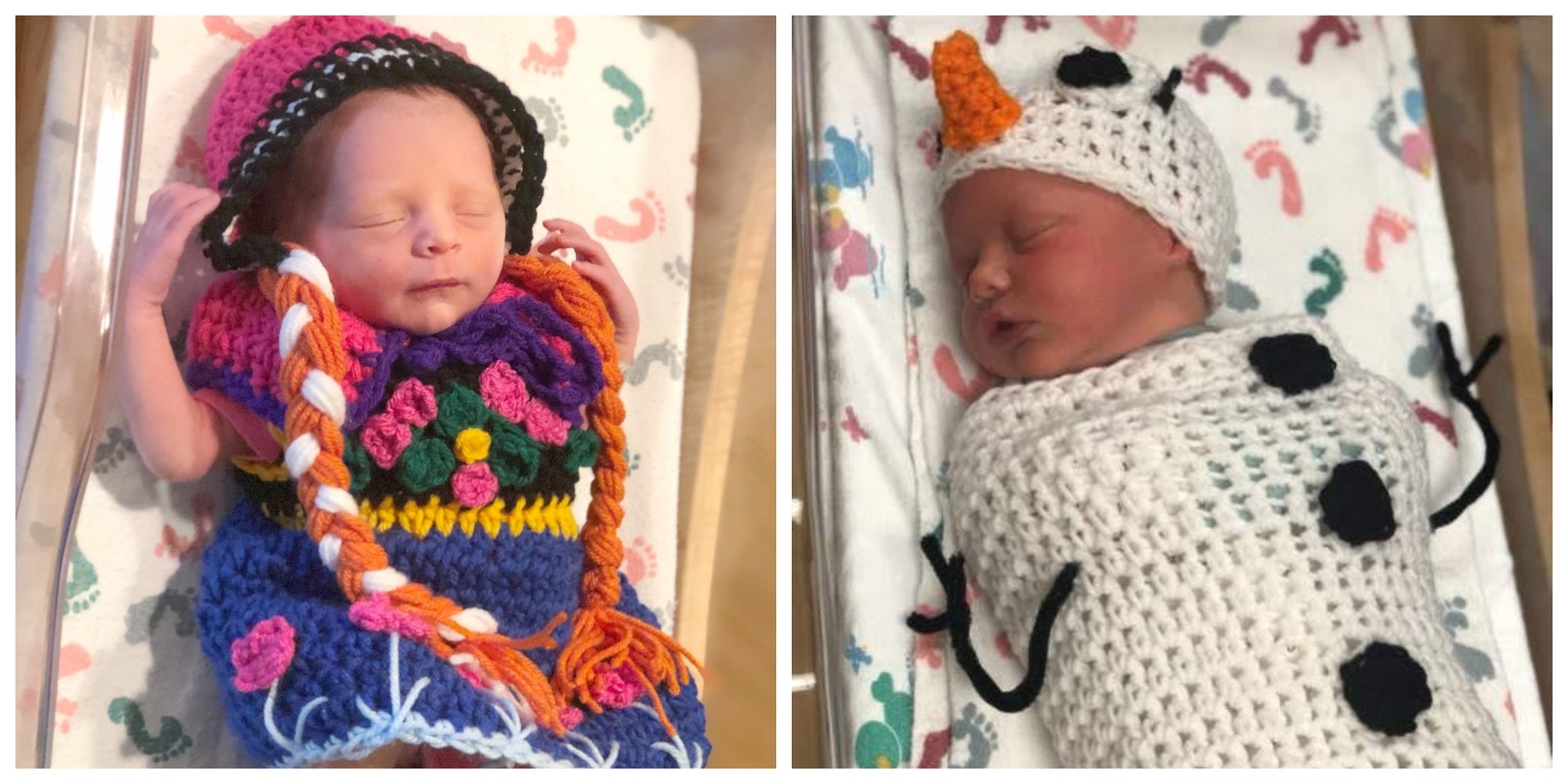 Hospital Dresses Newborns as 'Frozen 2' Characters | CafeMom.com