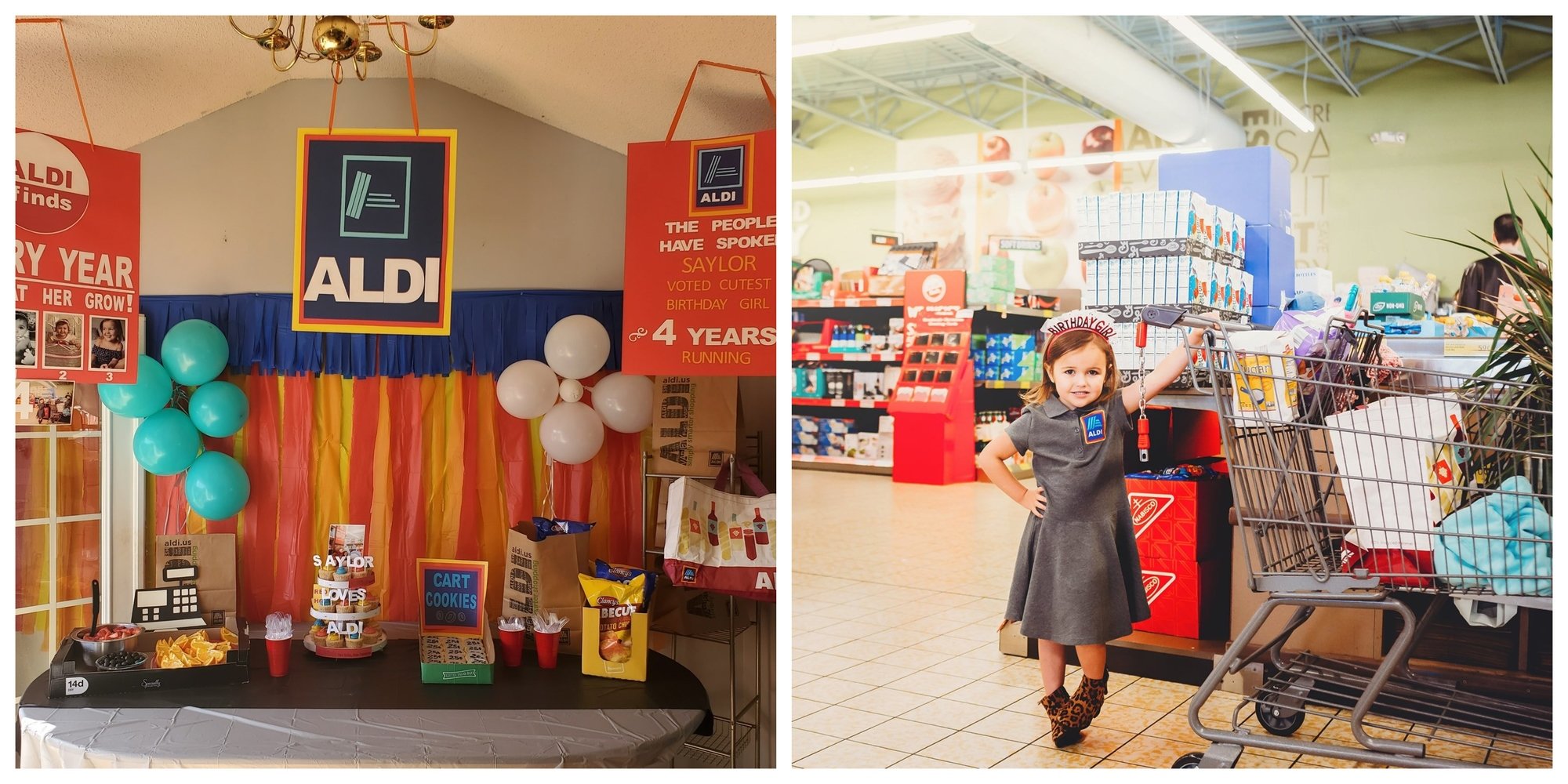 Mom Throws 4-Year-Old an Aldi-Themed Birthday Party | CafeMom.com