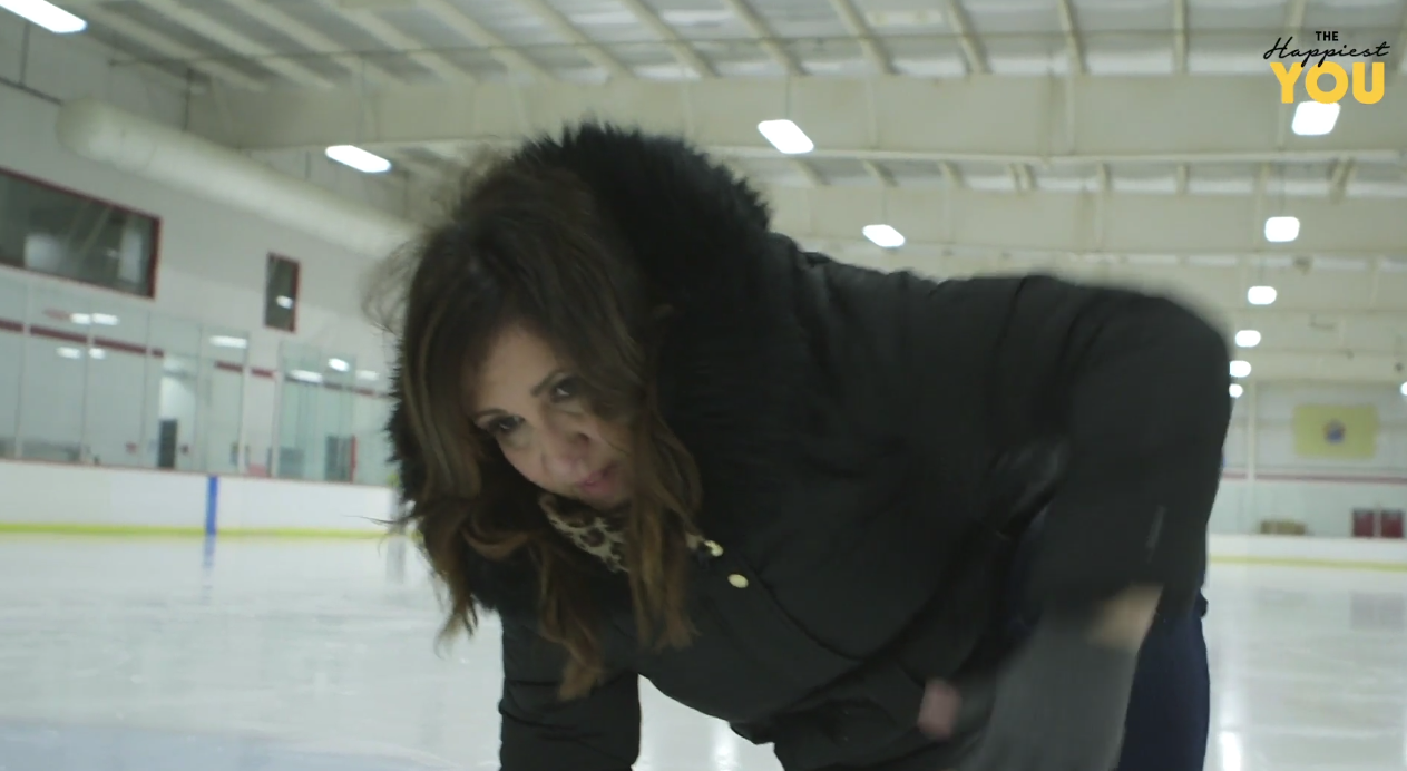 Do What Scares You: Carey Reilly Faces Fear of Ice Skating | CafeMom.com