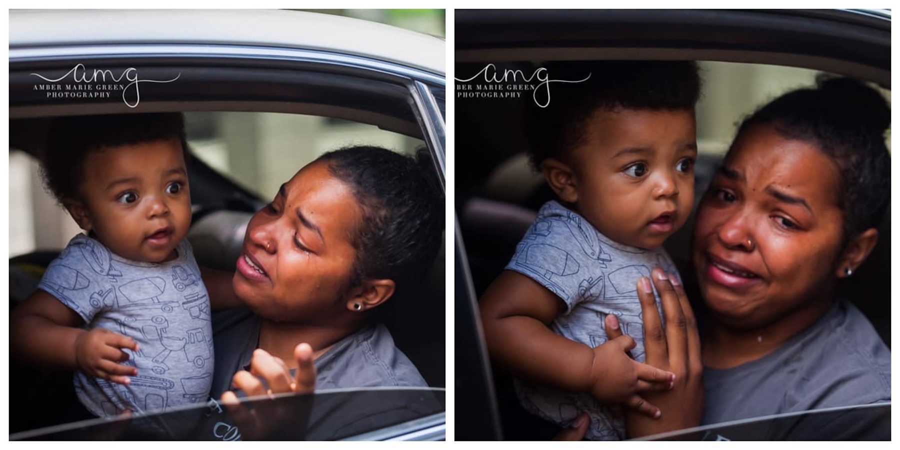 Mom Cries While Showing Son George Floyd Protests