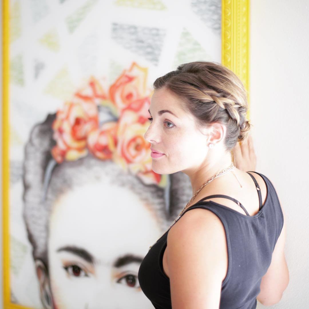 This artwork is made from lipstick and thousands of kisses | CafeMom.com