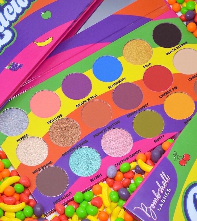 Bombshell Cosmetica Launched Candy Eye Shadow Palettes & Lashes ...