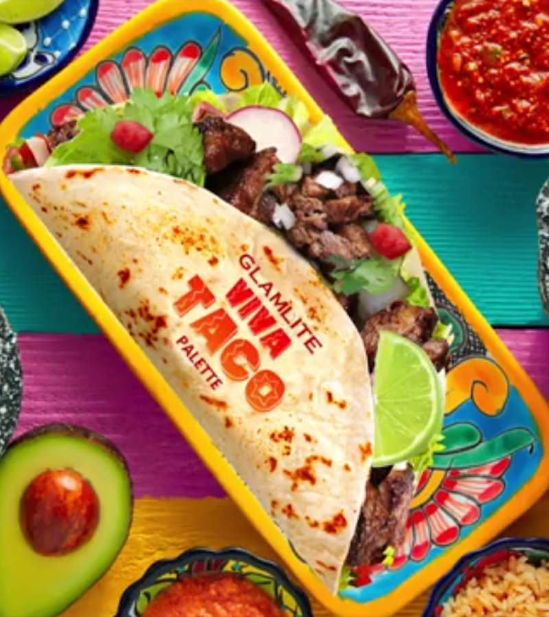 When Does the Glamlite Cosmetics Taco Eye Shadow Palette Come Out ...