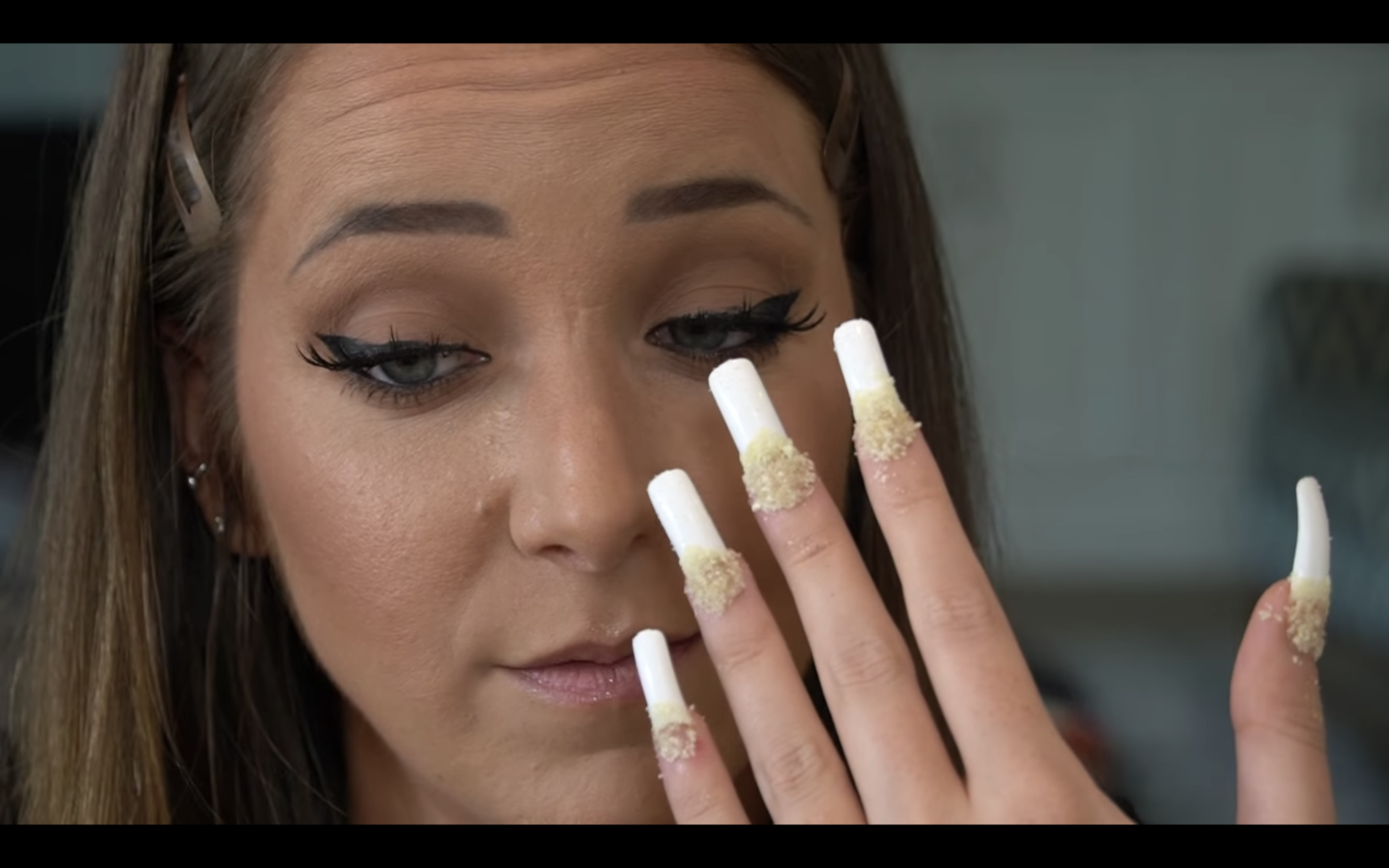 Jenna Marbles Gave Herself Literal Ramen Noodle Nails | CafeMom.com