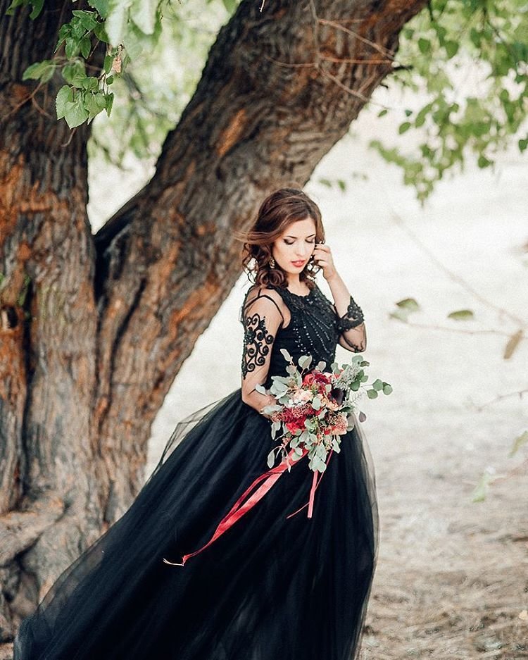 17 black wedding dresses that are totally chic | CafeMom.com