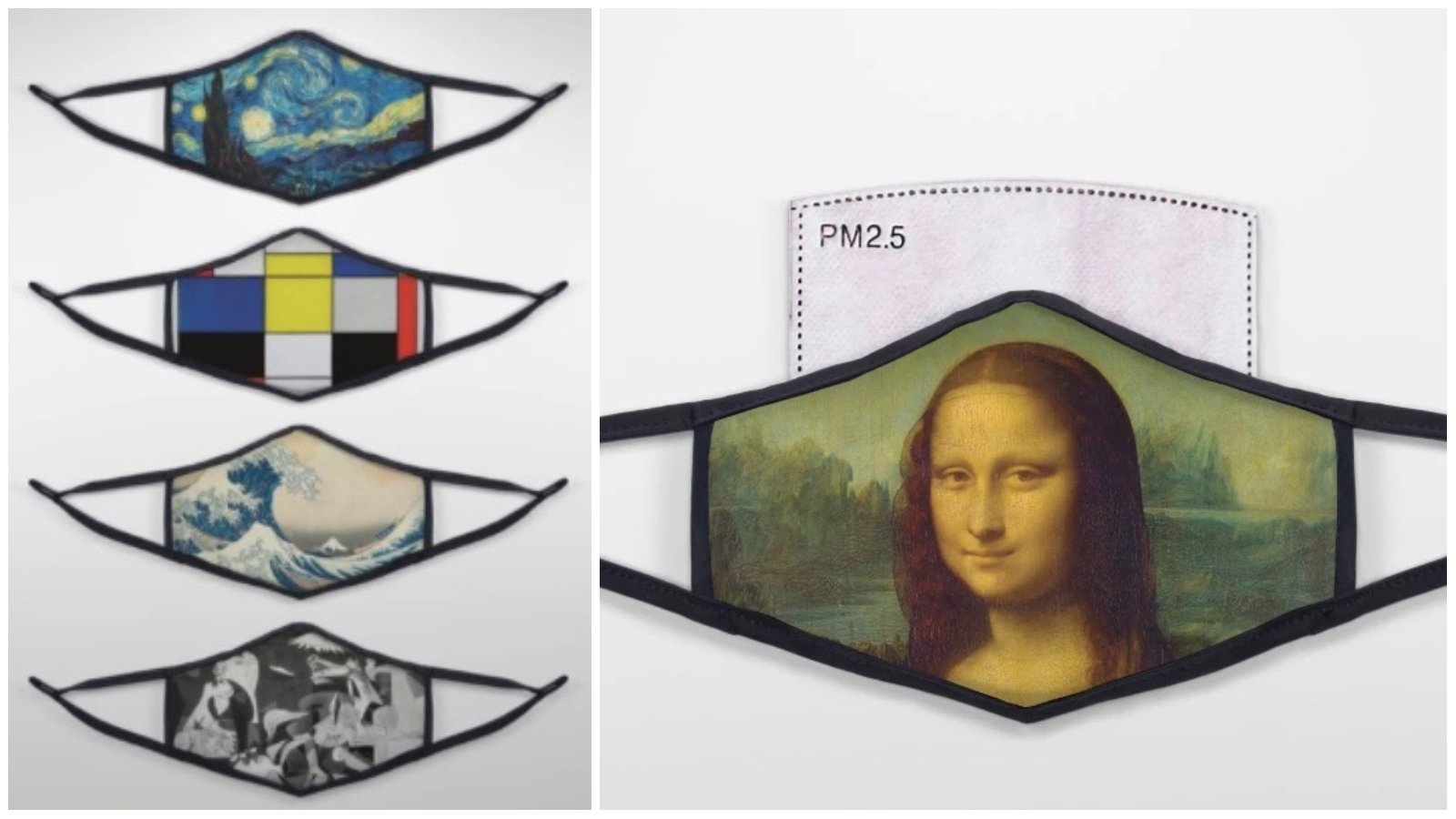 These Printed Cloth Masks Are Every Art Enthusiast's Dream | CafeMom.com