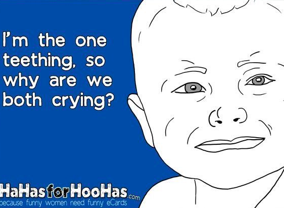 13 Memes That Hilariously Sum Up Life With a Teething Baby | CafeMom.com