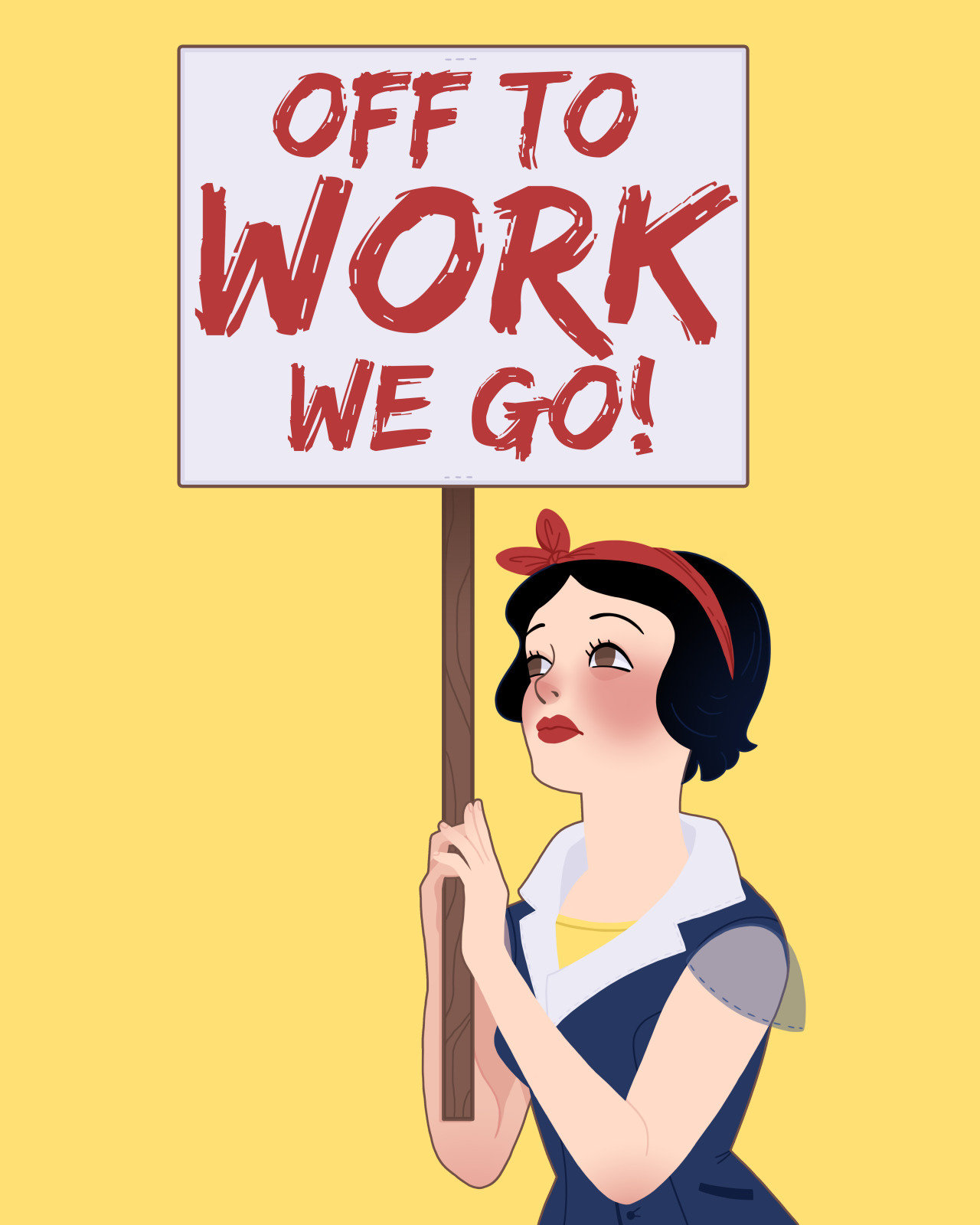 Artists Reimagines Disney Princesses as Feminist Activists | CafeMom.com