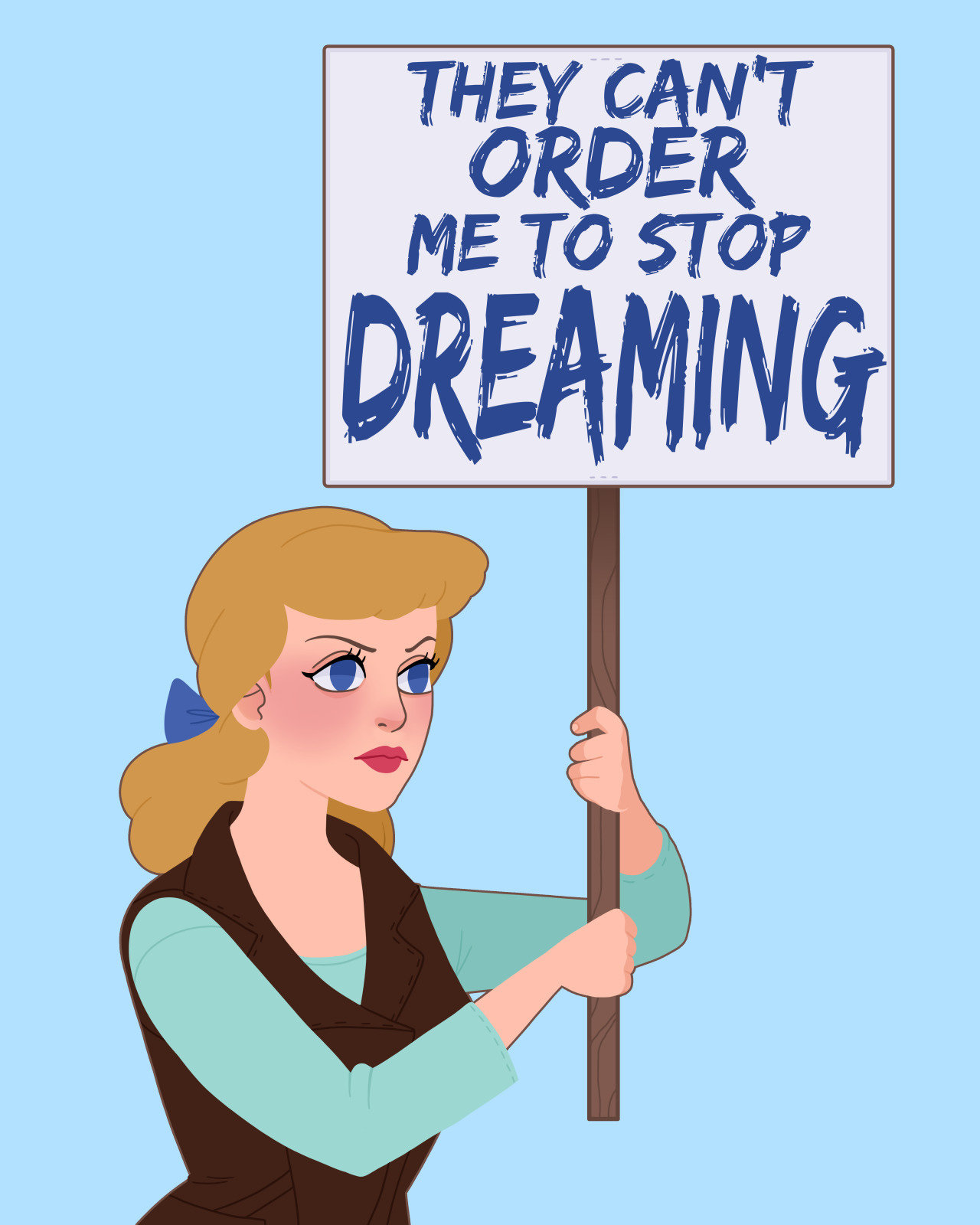 Artists Reimagines Disney Princesses as Feminist Activists | CafeMom.com
