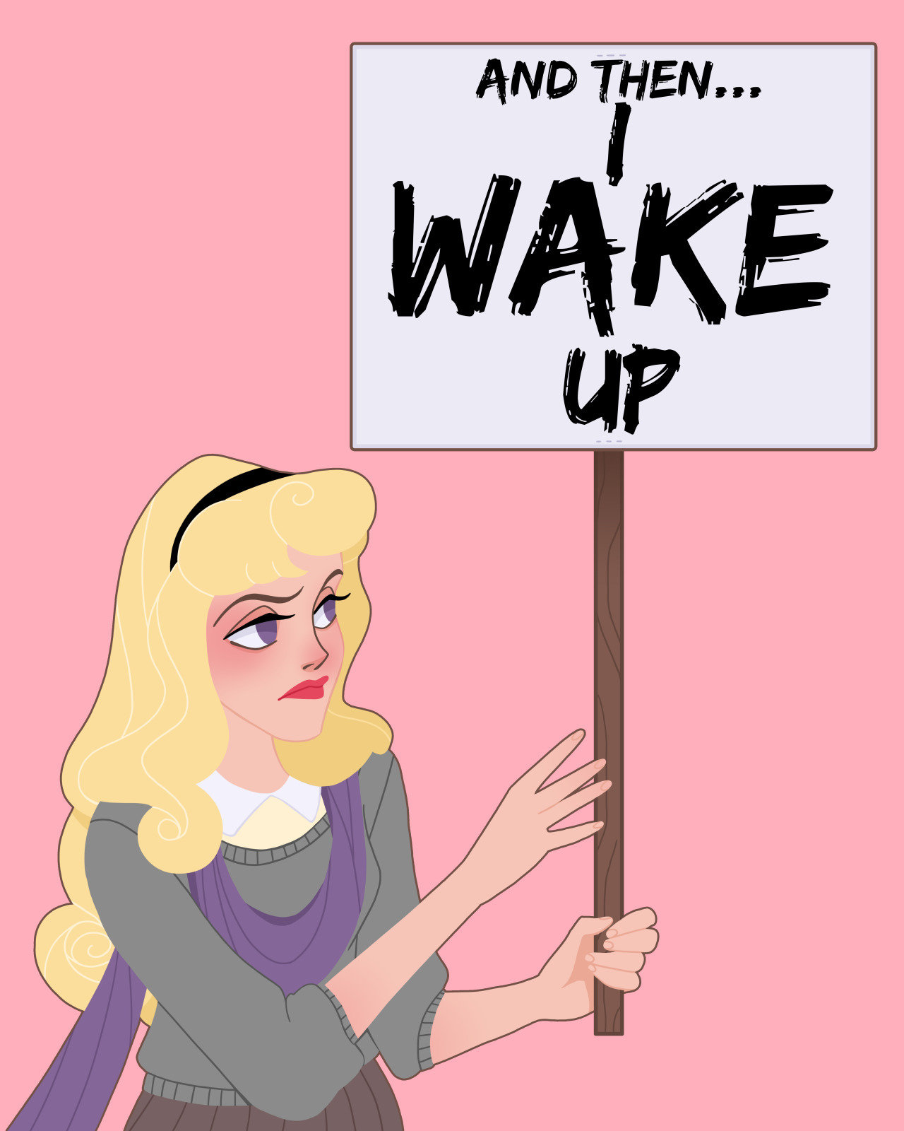 Artists Reimagines Disney Princesses as Feminist Activists | CafeMom.com