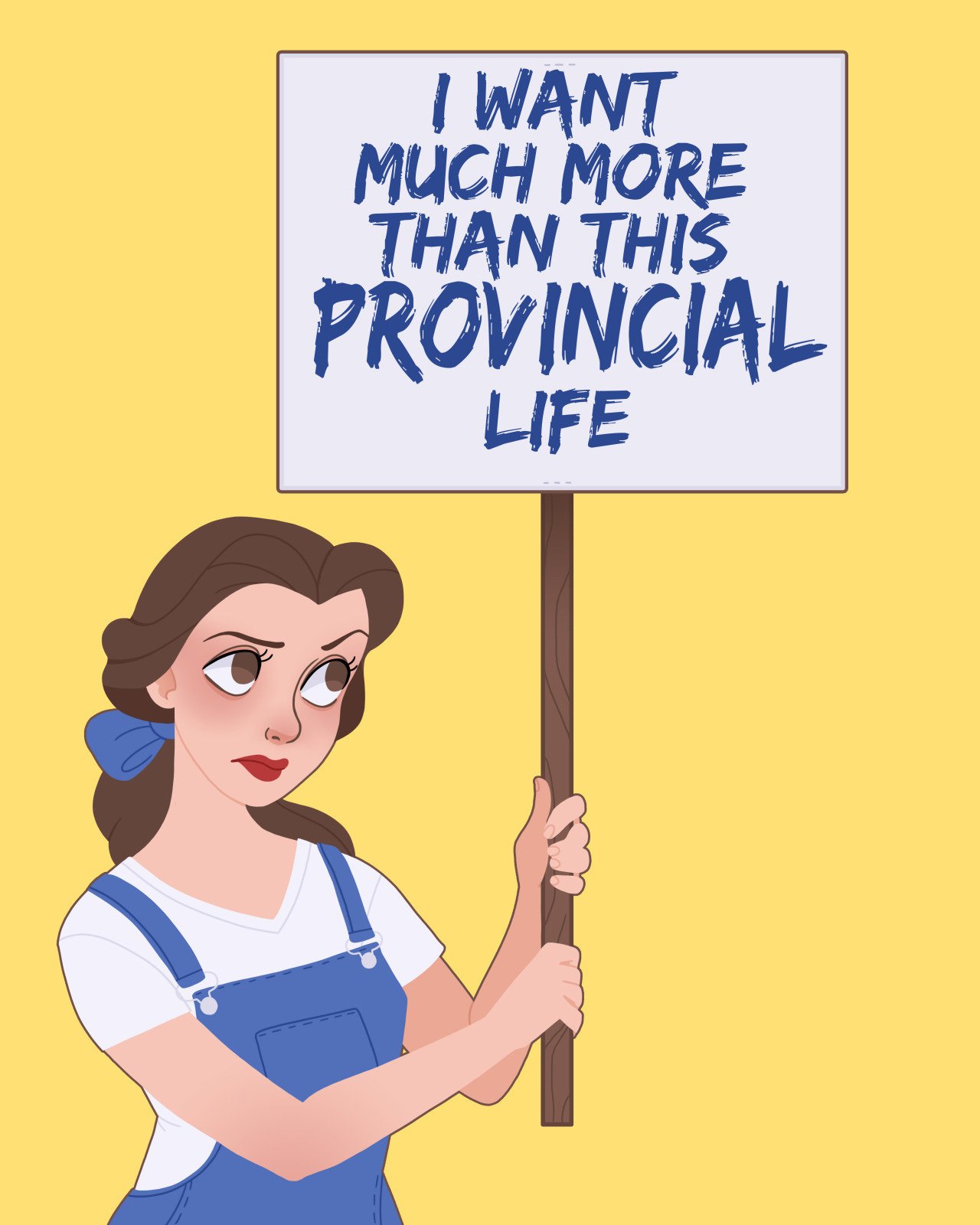 Artists Reimagines Disney Princesses as Feminist Activists | CafeMom.com