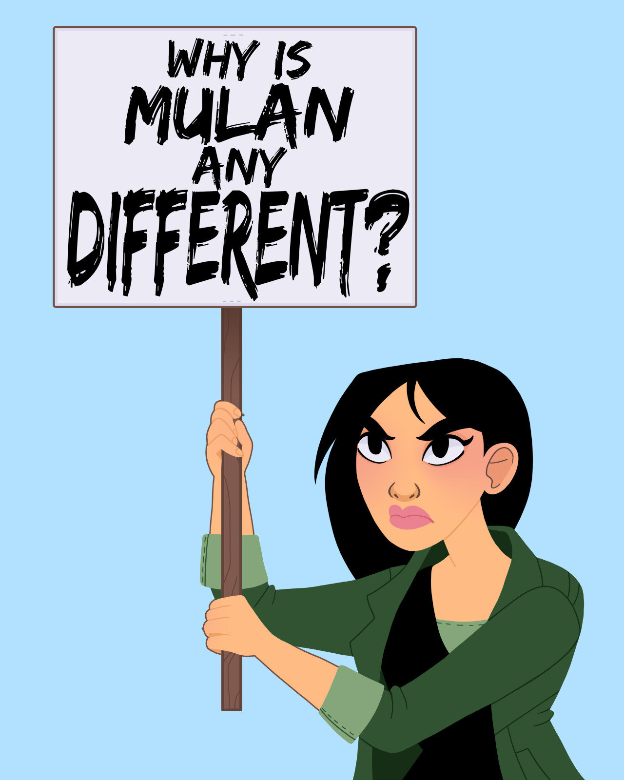 Artists Reimagines Disney Princesses as Feminist Activists | CafeMom.com