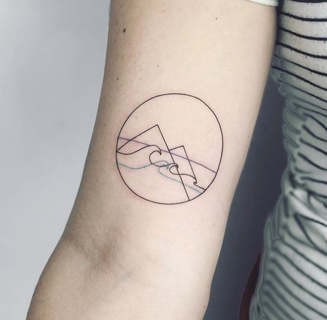 Minimal Line Tattoos | CafeMom.com