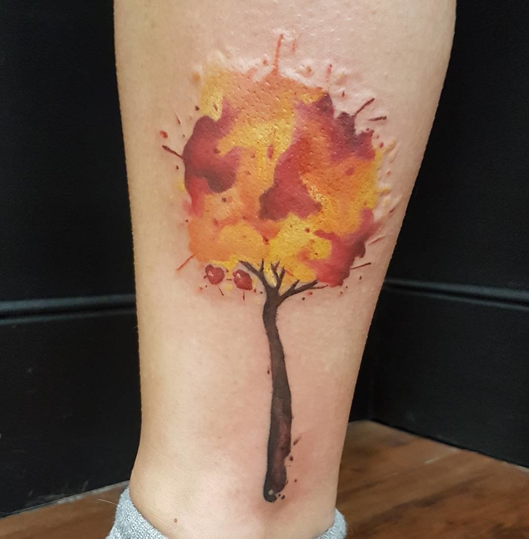 40 Tattoos for People Who Are Obsessed With Fall | CafeMom.com