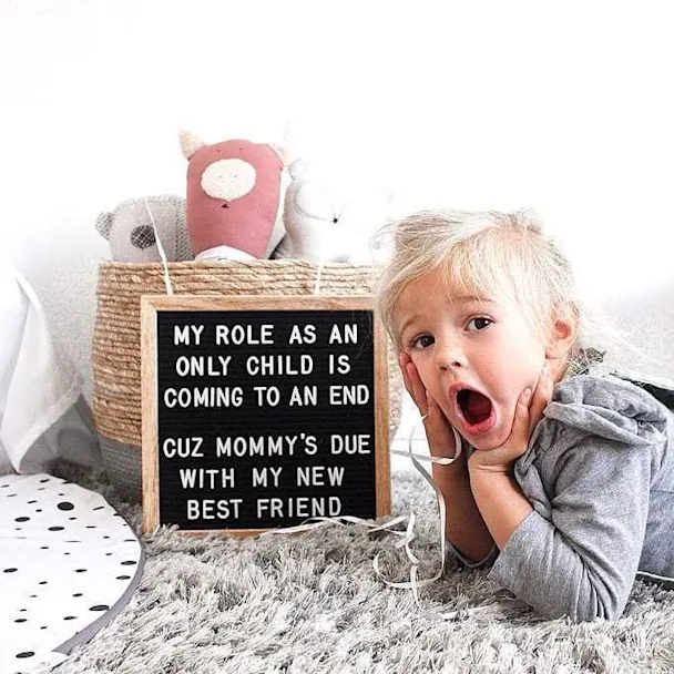20 Adorable Letter Board Pregnancy Announcement Ideas | CafeMom.com