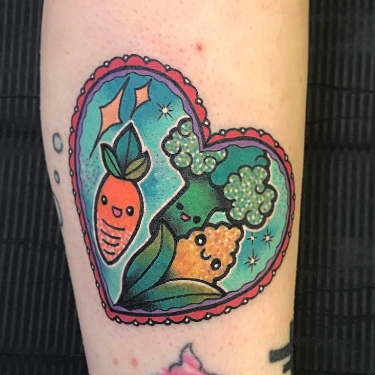 20 Foodie Tattoos That Look Good Enough to Eat | CafeMom.com