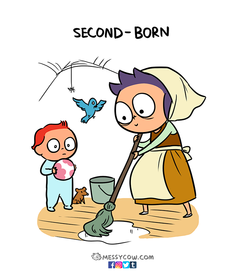 Cartoons Nail the Difference Between the 1st Kid vs. the 2nd | CafeMom.com