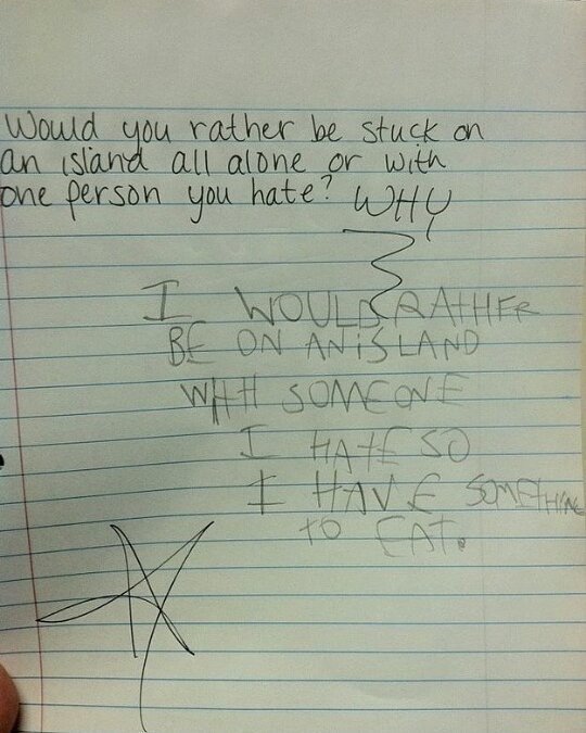 26 Times Kids' Homework Turned Embarrassingly Rated R | CafeMom.com