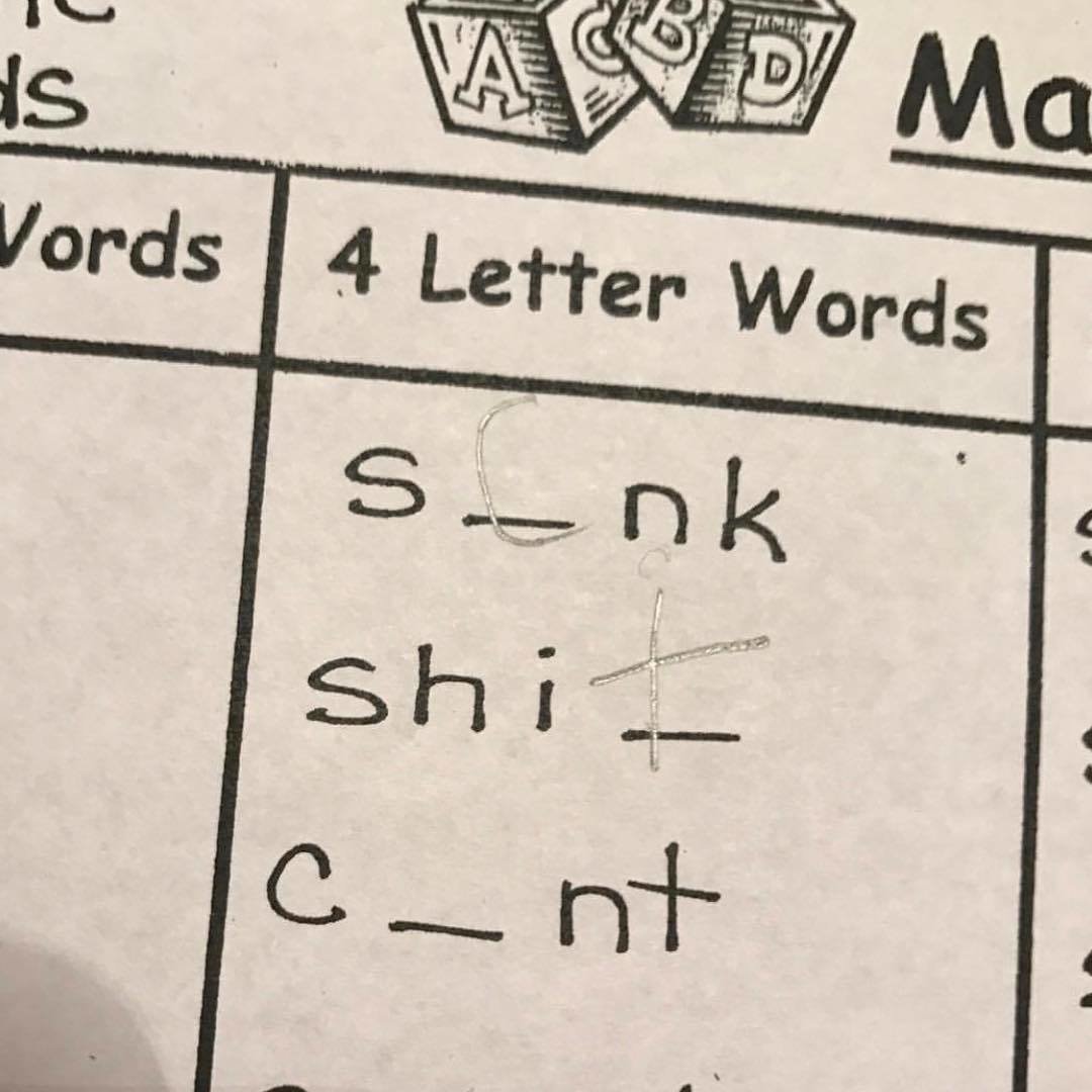 26 Times Kids' Homework Turned Embarrassingly Rated R | CafeMom.com