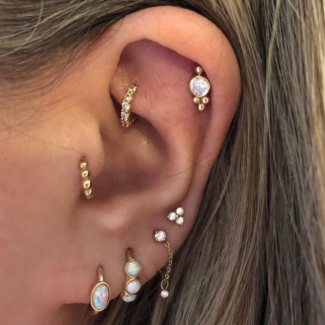 16 Gorgeous Ear Piercing Combinations | CafeMom.com