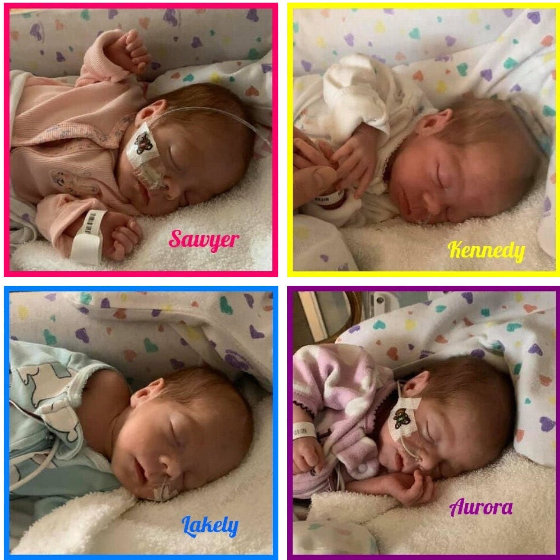 Minnesota Couple Welcomes Identical Quads | CafeMom.com