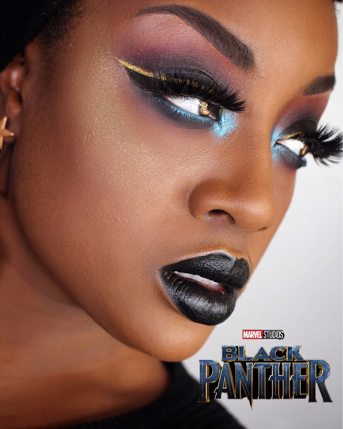 26 'Black Panther' Makeup Looks That Are Wildly Beautiful | CafeMom.com