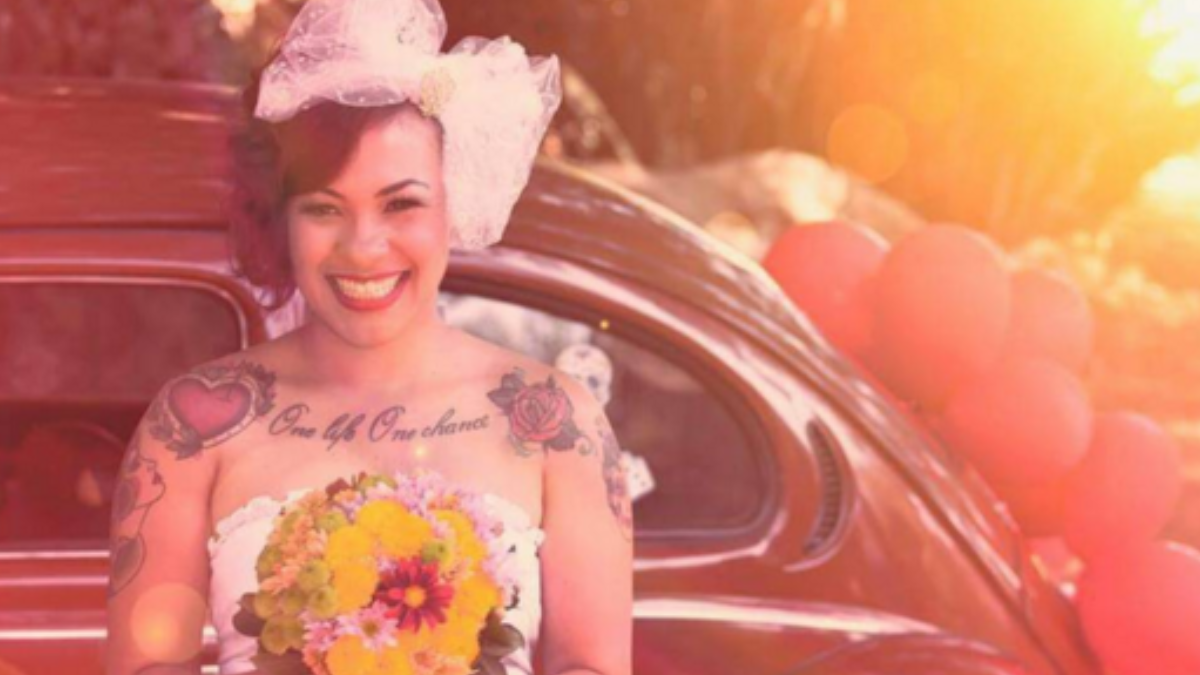 18 Tattooed Brides Showing Us That Ink Is Always Wedding-Appropriate ...