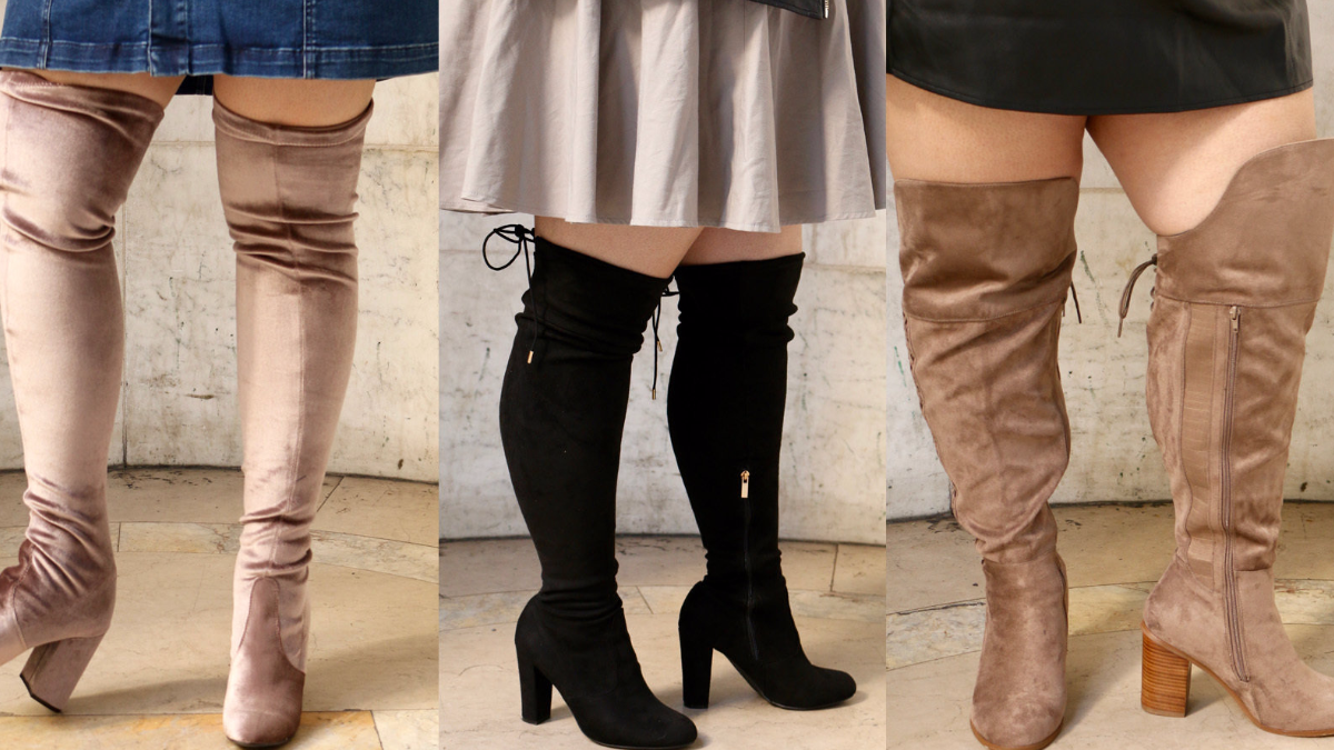 I tried on 5 pairs of fall boots for wide calves and thighs | CafeMom.com