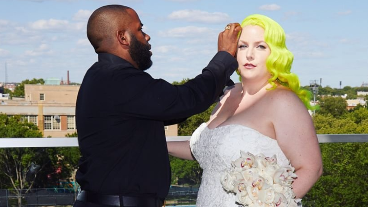This plus-size blogger's wedding look breaks all the damn rules ...