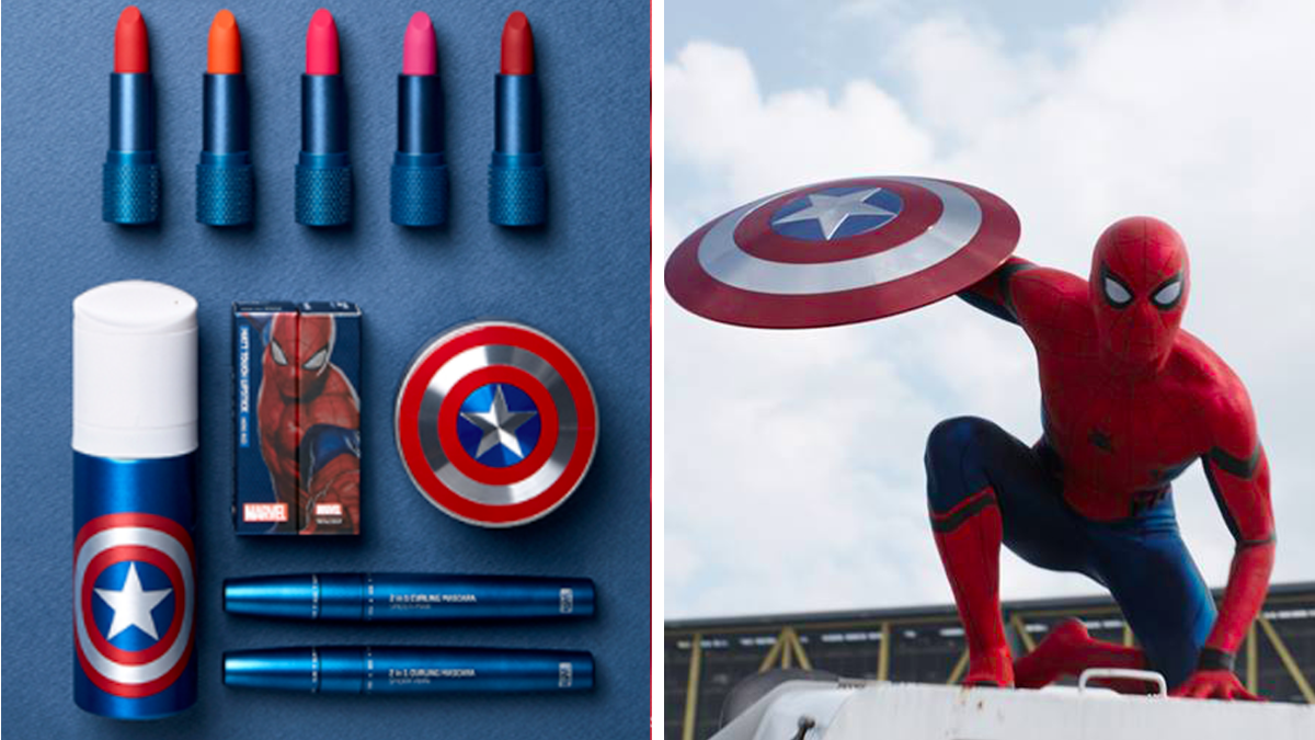 There's an entire Marvel beauty line that you can actually buy ...