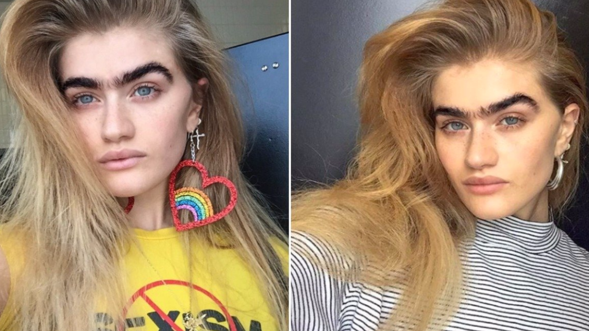 This model's unibrow will make you want one of your own | CafeMom.com