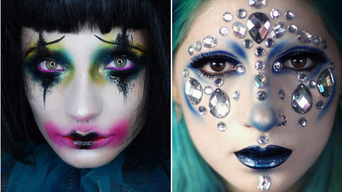 Gothic Eye Makeup Stencils