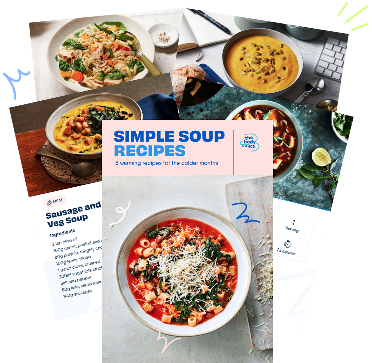 Simple soups / The Body Coach