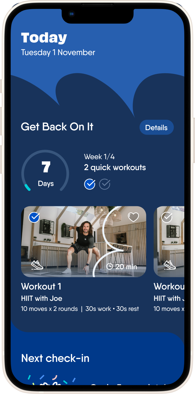 Brand New App Feature: "Challenges" / The Body Coach