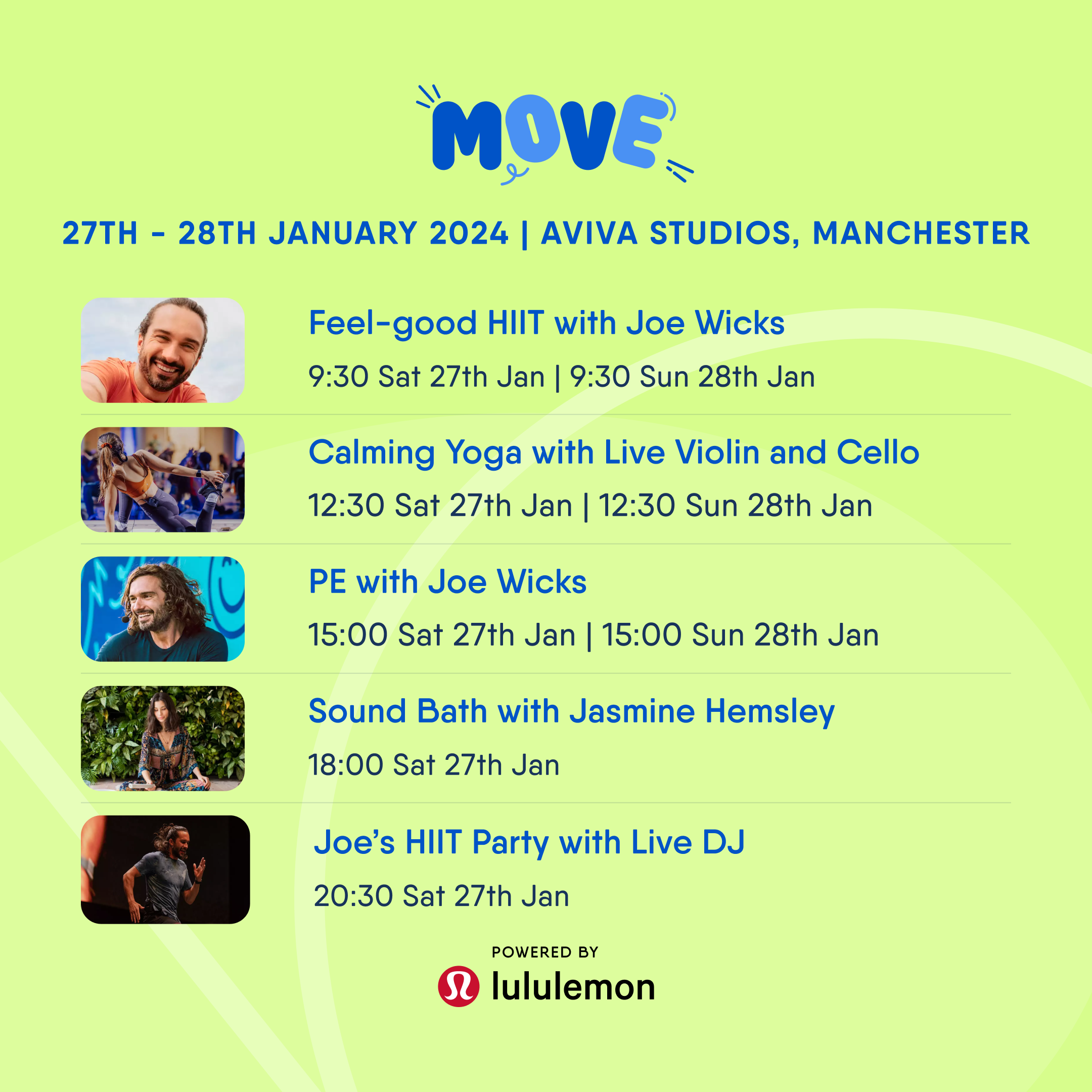Introducing Move Manchester The Body Coach