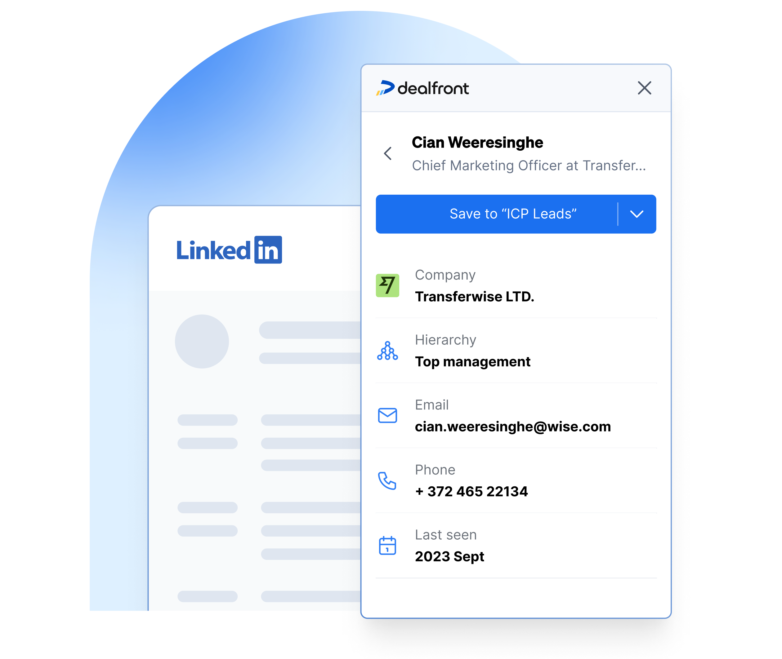 Get deep insights into target accounts | Dealfront