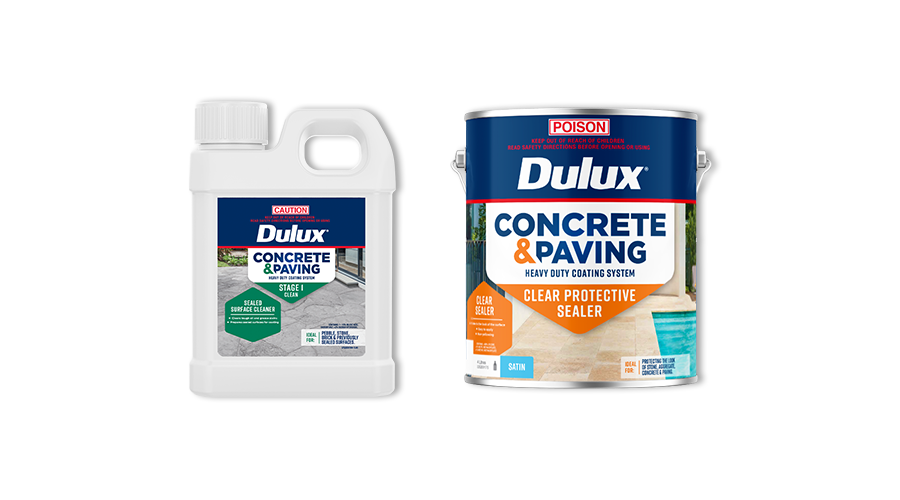 Concrete & Paving Sealed System Project Planner | Dulux NZ