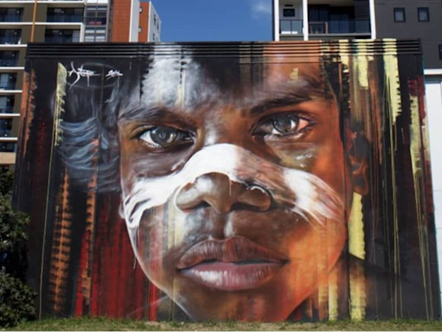 Newcastle Indigenous mural | Dulux