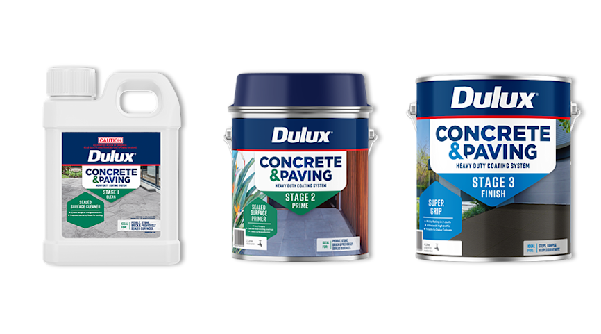 Concrete & Paving Sealed System Project Planner | Dulux NZ