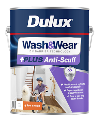 Dulux Wash&Wear® +PLUS Anti-Scuff Low Sheen | Dulux