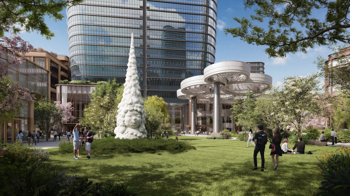 New Landmark Azabudai Hills Opens in November: Public Art by Yoshitomo ...