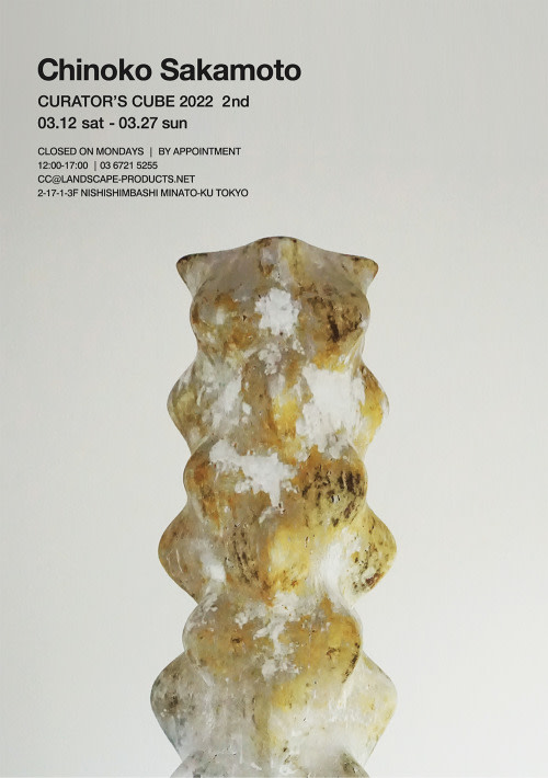 Chinoko Sakamoto 展 （CURATOR’S CUBE） ｜Tokyo Art Beat