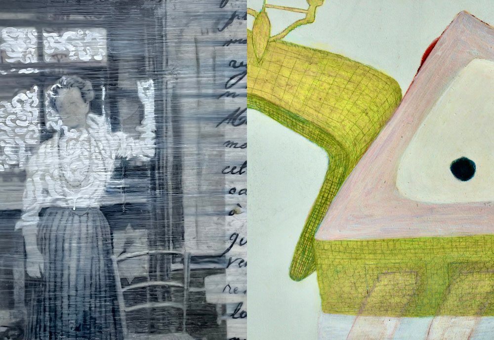 大石いずみ + Louise Schmid 「子どものころに」 （monade contemporary | 単子現代） ｜Tokyo Art ...